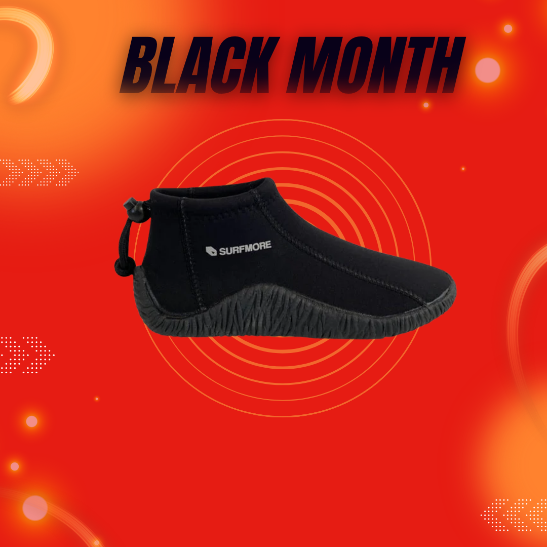 Black Month | Neopren sko til surf & vinterbadning - Spar nu » SURFMORE.dk